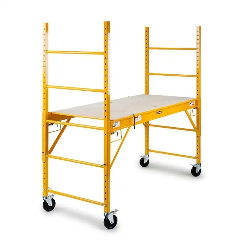 Baumr-AG 450kg Mobile Scaffold High Work Platform Scaffolding Portable ...